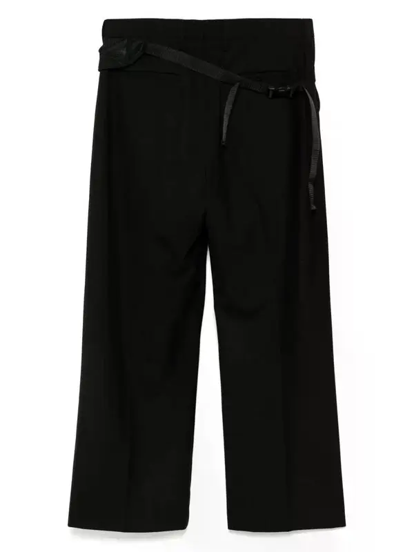 DOUBLET Tailored Trousers With Belted Waist
