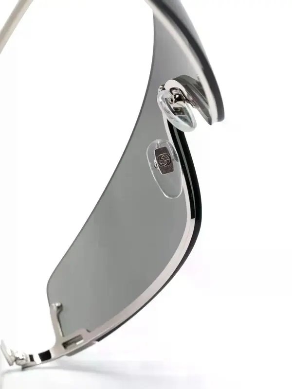 Gucci Shield-frame Sunglasses