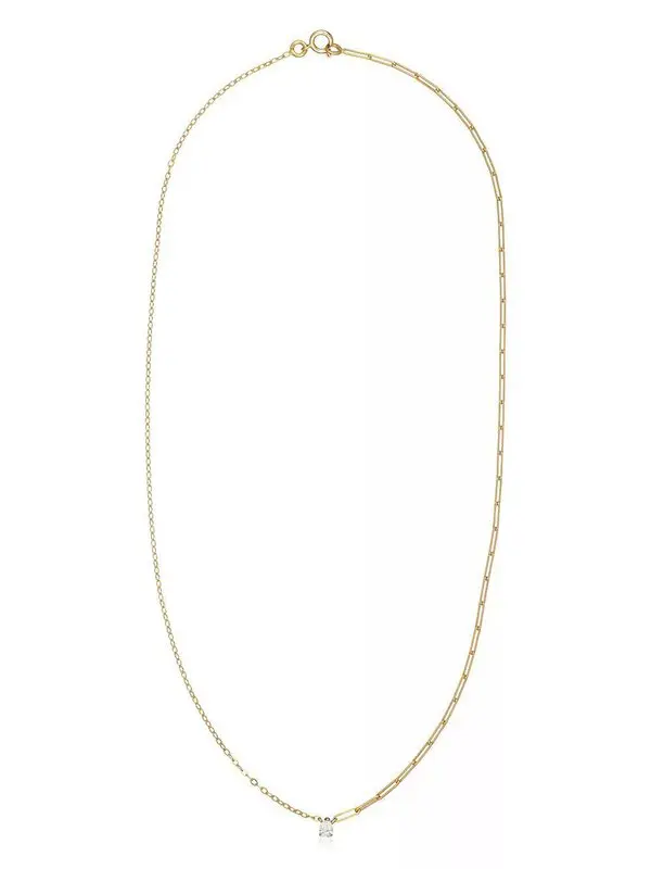 Yvonne Léon 18kt Yellow Diamond Necklace - Gold