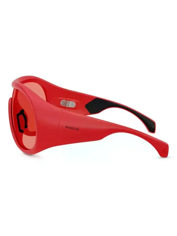 Moncler Aviator Sunglasses - Red