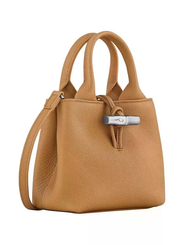 Longchamp Le Roseau Small Tote Bag - Brown