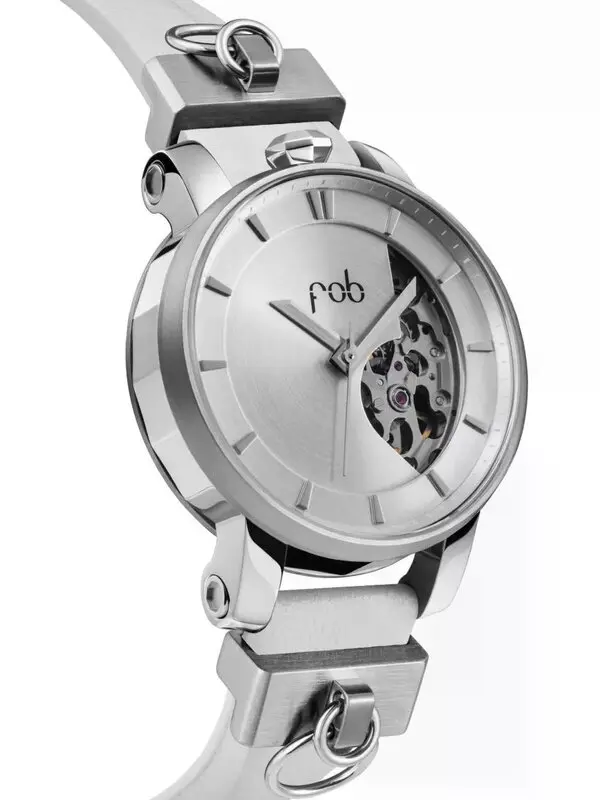 FOB PARIS R360 36mm Automatic Watch - Silver