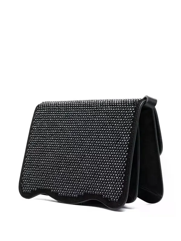 Palm Angels Rhinestone Embellished Shoulder Bag