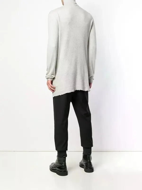 BEN TAVERNITI UNRAVEL PROJECT Oversized Roll Neck Cashmere Sweater