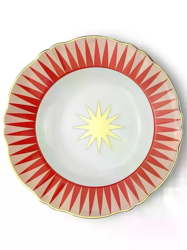 BITOSSI HOME 4 Piece Baleno Deep Plate Set