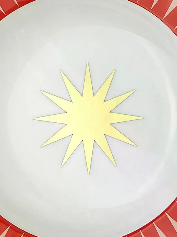 BITOSSI HOME 4 Piece Baleno Deep Plate Set