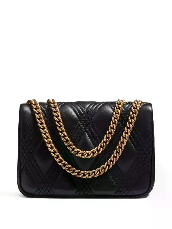 Valentino Garavani Quilted Vlogo Signature Shoulder Bag - Black