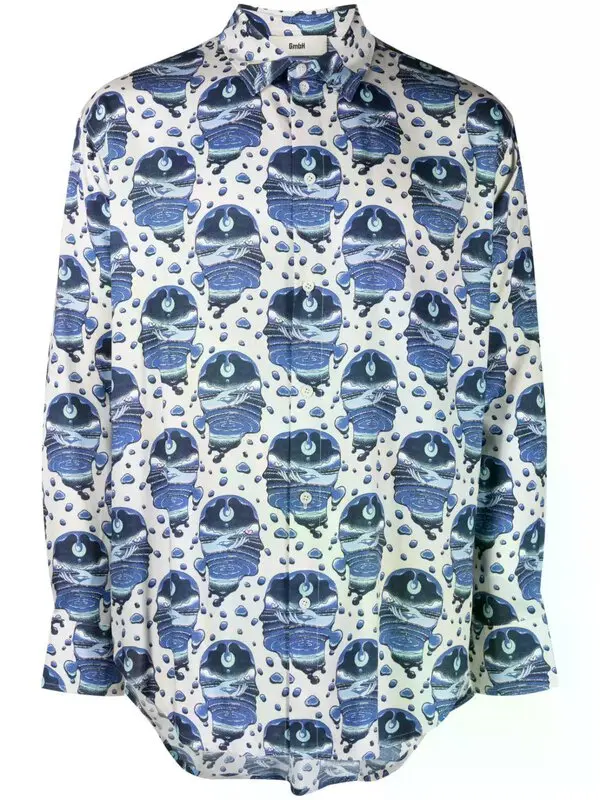 GMBH Graphic-print Long-sleeve Shirt