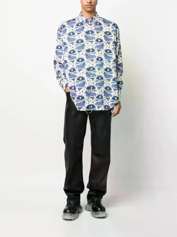 GMBH Graphic-print Long-sleeve Shirt