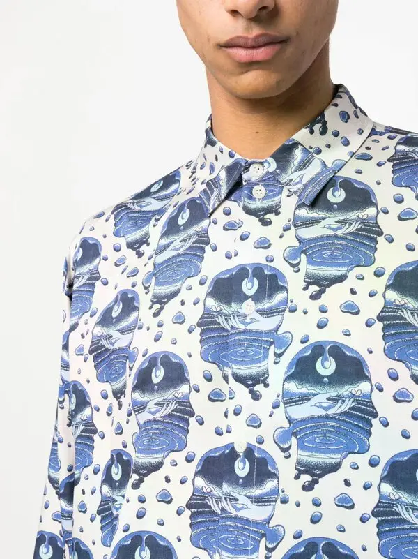 GMBH Graphic-print Long-sleeve Shirt