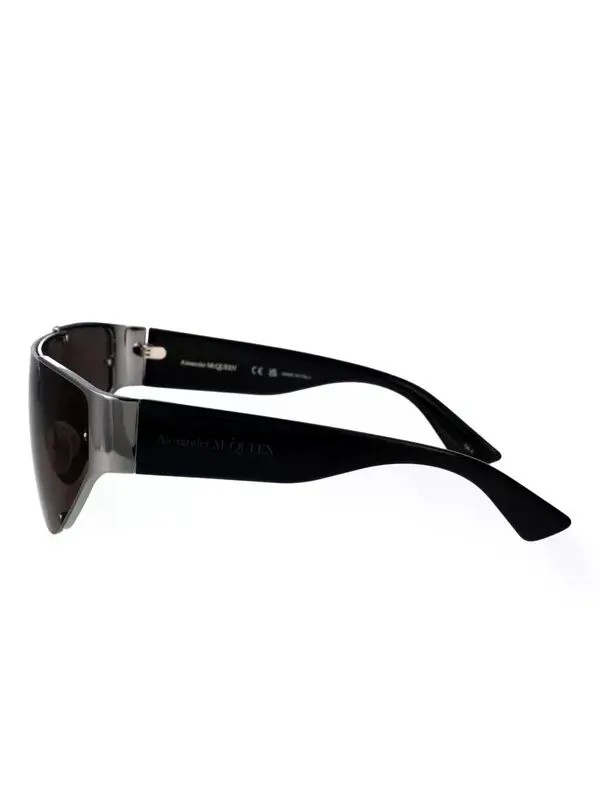 Alexander McQueen The Grip Shield-frame Sunglasses