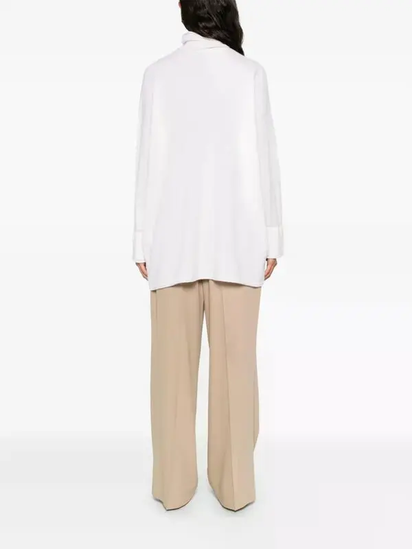 Max Mara Roll Neck Long Sleeve Top