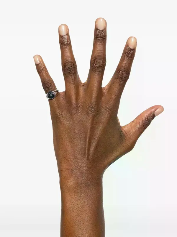 Eddie Borgo Mini Pyramid Ring - Silver