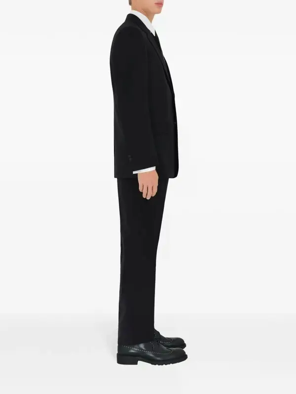 Burberry Single-breasted Blazer - Black