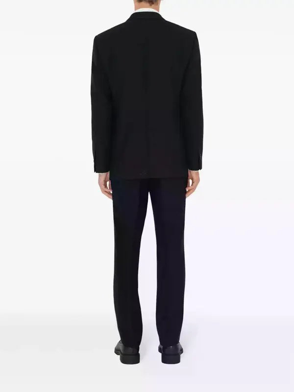 Burberry Single-breasted Blazer - Black