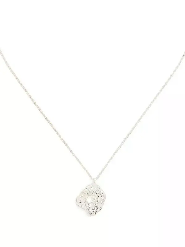 LOVENESS LEE O Alphabet Pendant Necklace - Silver