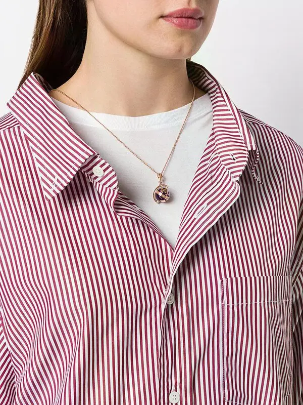 TRUE ROCKS Small Globe Pendant Necklace - Metallic