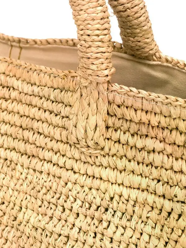 IBELIV Woven Raffia Tote