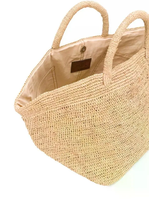 IBELIV Woven Raffia Tote