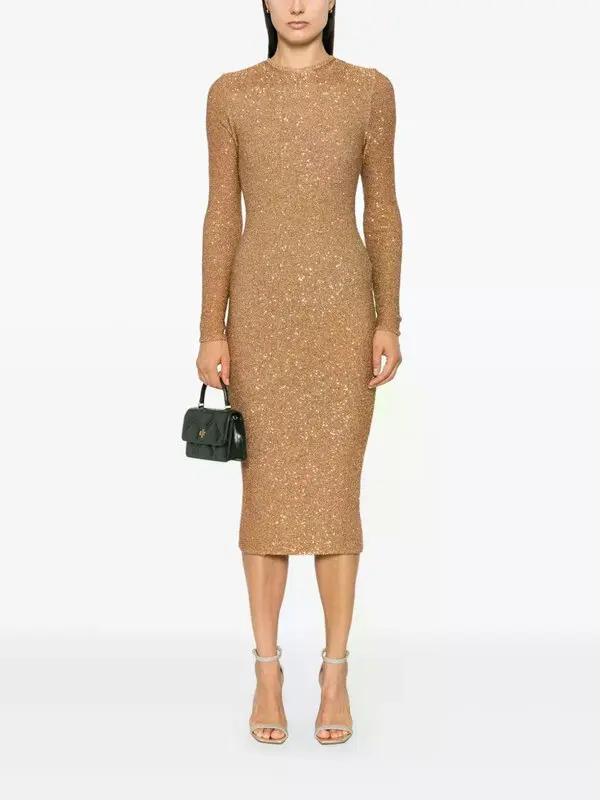 Fabiana Filippi Sequined Midi Dress
