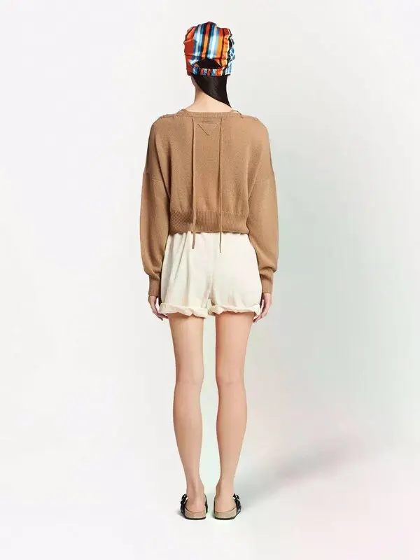 Prada Off-shoulder Jumper
