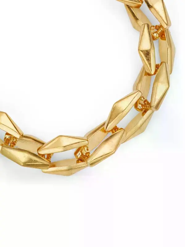 JIMMY CHOO Diamond Chain-link Bracelet