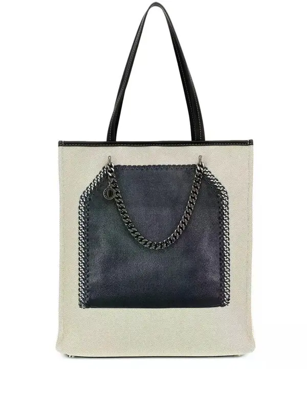 Stella McCartney Trompe L'oeil Print On Tote Bag - Neutrals