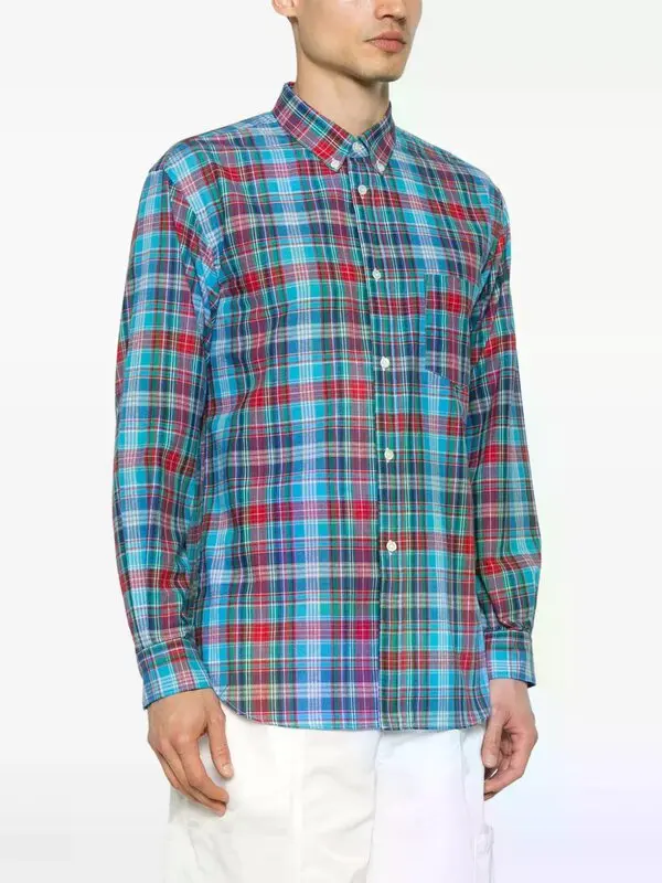 Comme Des Garçons Plaid Shirt