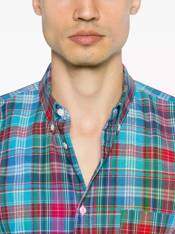 Comme Des Garçons Plaid Shirt