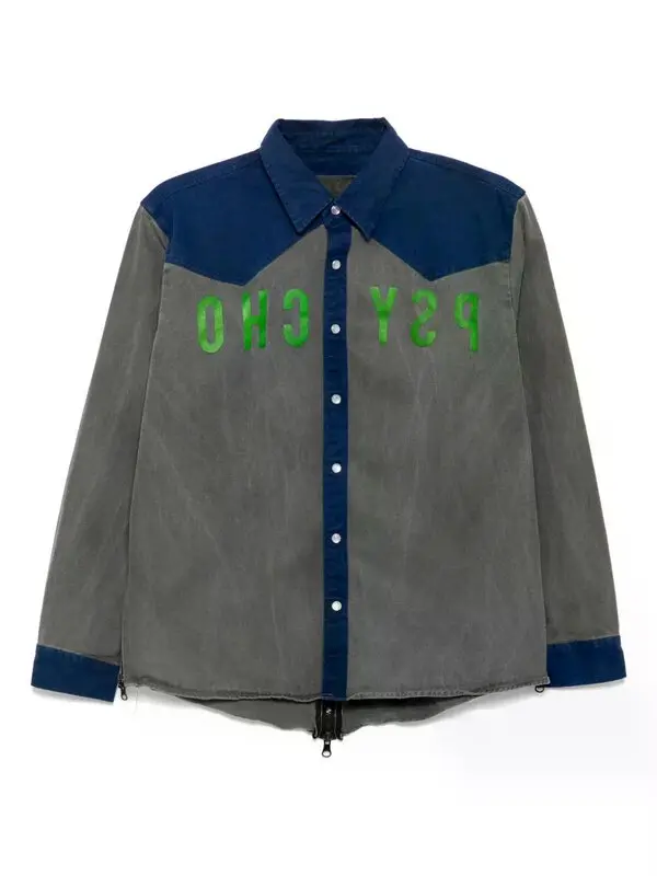 STAIN SHADE Logo-printed Shirt