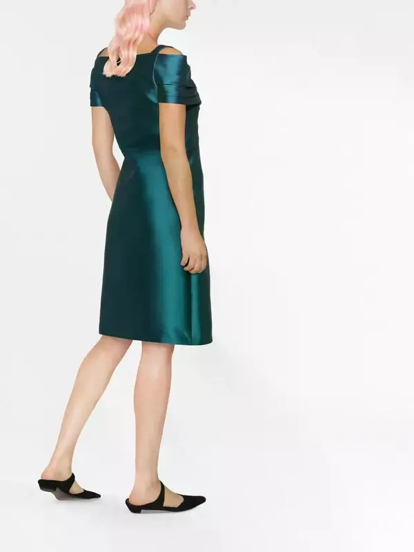 Alberta Ferretti V-neck Short Dress