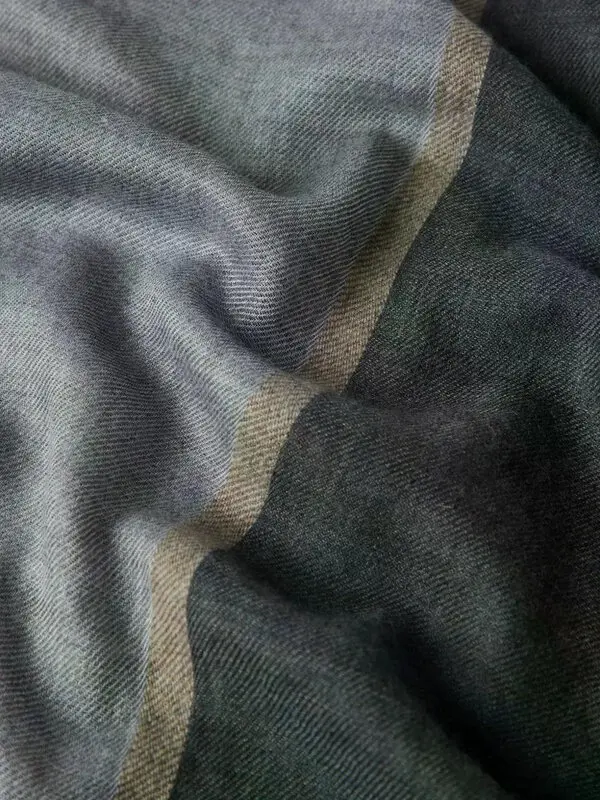 Brunello Cucinelli Frayed-edge Rectangle-shape Scarf