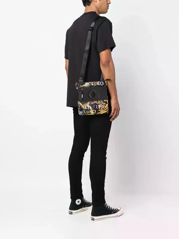 Versace Baroque Pattern-print Shoulder Bag