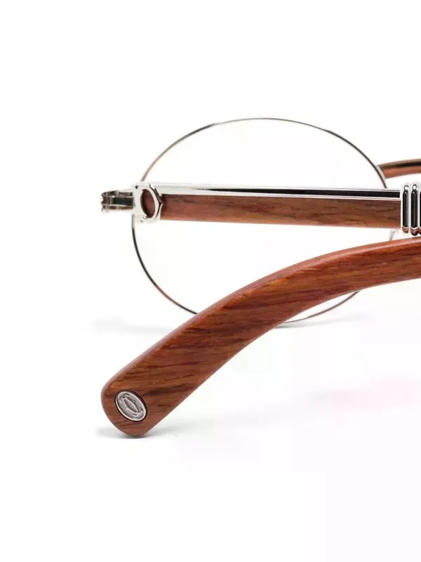Cartier Round Frame Glasses