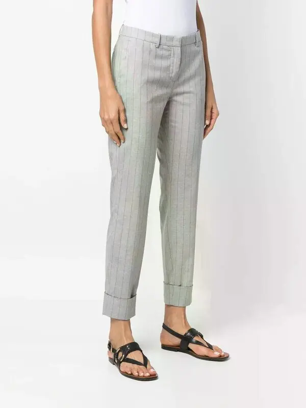 Fabiana Filippi Pinstriped Virgin Wool Trousers