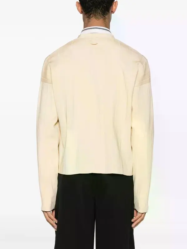 Jacquemus Pleated Ribbed Cardigan