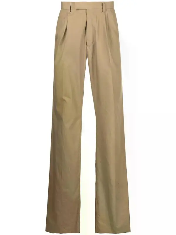 Amiri Box-pleat Straight-leg Trousers