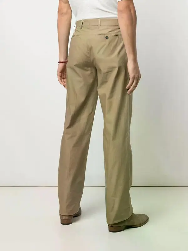 Amiri Box-pleat Straight-leg Trousers