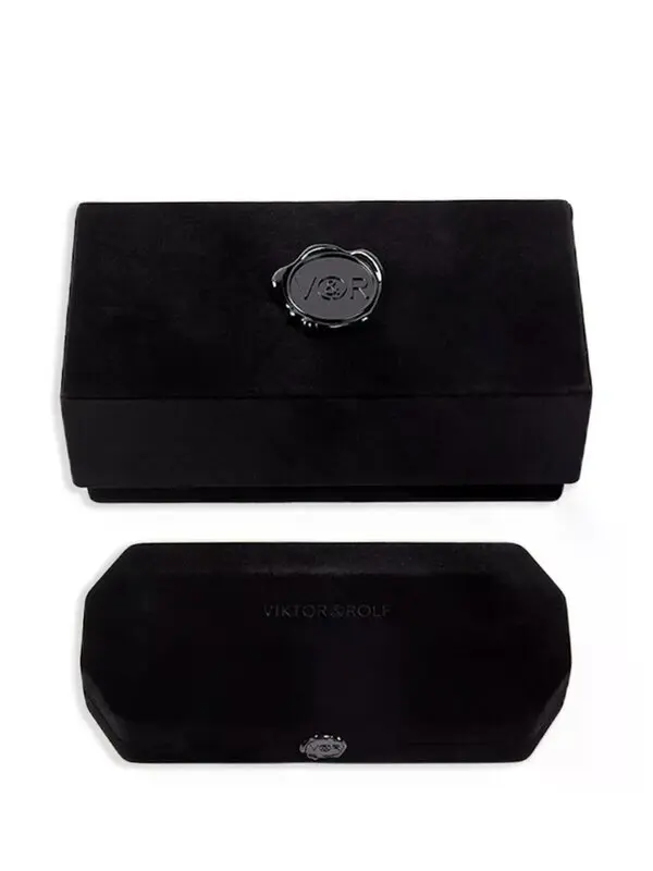 Viktor & Rolf Oval Frame Sunglasses - Brown