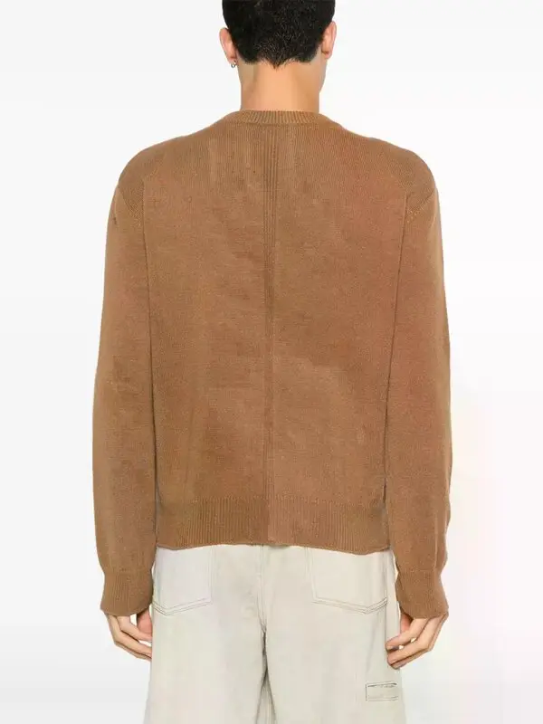 JIL SANDER Virgin Wool Blend Crew Neck Sweater
