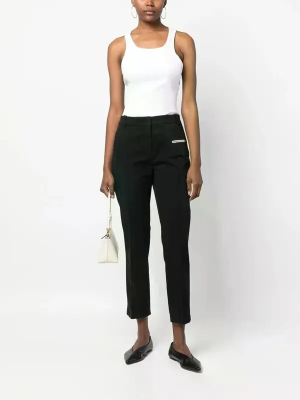 Fabiana Filippi Stretch-cotton Cropped Trousers