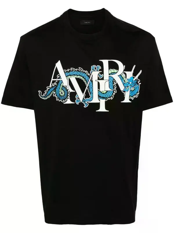 Amiri Dragon Cotton T-shirt