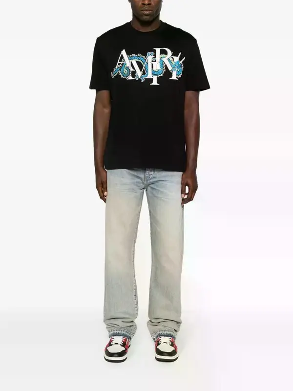 Amiri Dragon Cotton T-shirt