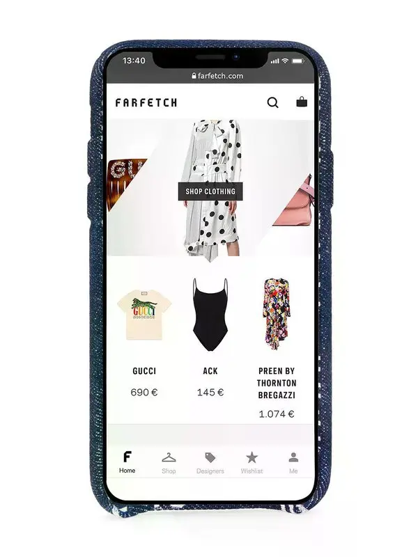 Dsquared2 Denim Logo Iphone X Case