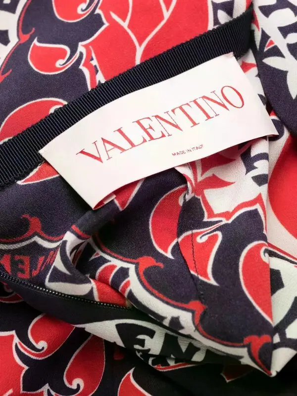 Valentino Garavani Archive Manifesto A-line Dress