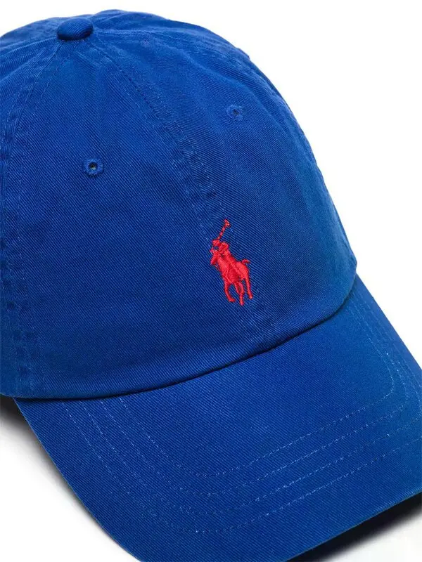 Polo Ralph Lauren Embroidered Logo Baseball Cap - Blue