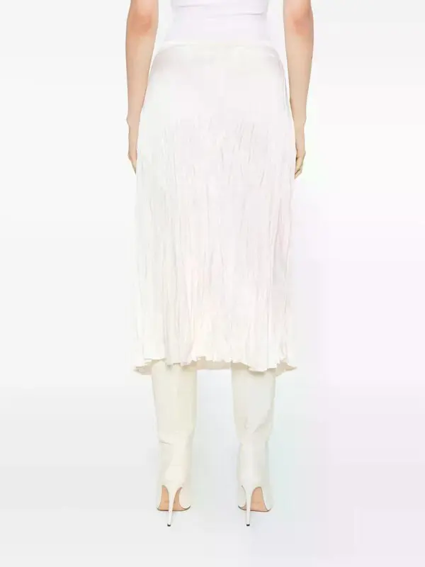 Michael Kors Satin Charmeuse Midi Skirt