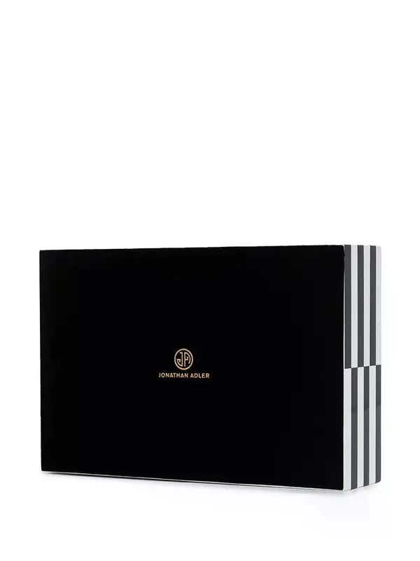 Jonathan Adler Op Art Large Lacquer Box