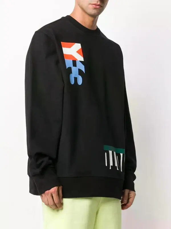 Y3 M-cut Graphic Sweatshirt