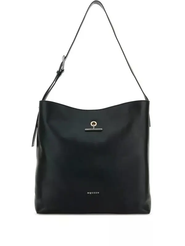 Alexander McQueen Pendant Shoulder Bag - Black